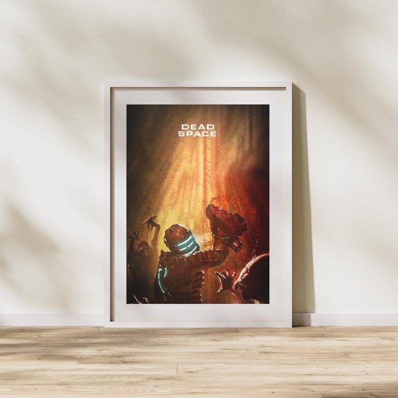 Dead Space Poster – Sci-fi Horror Gamer Room Wall Art - Etsy