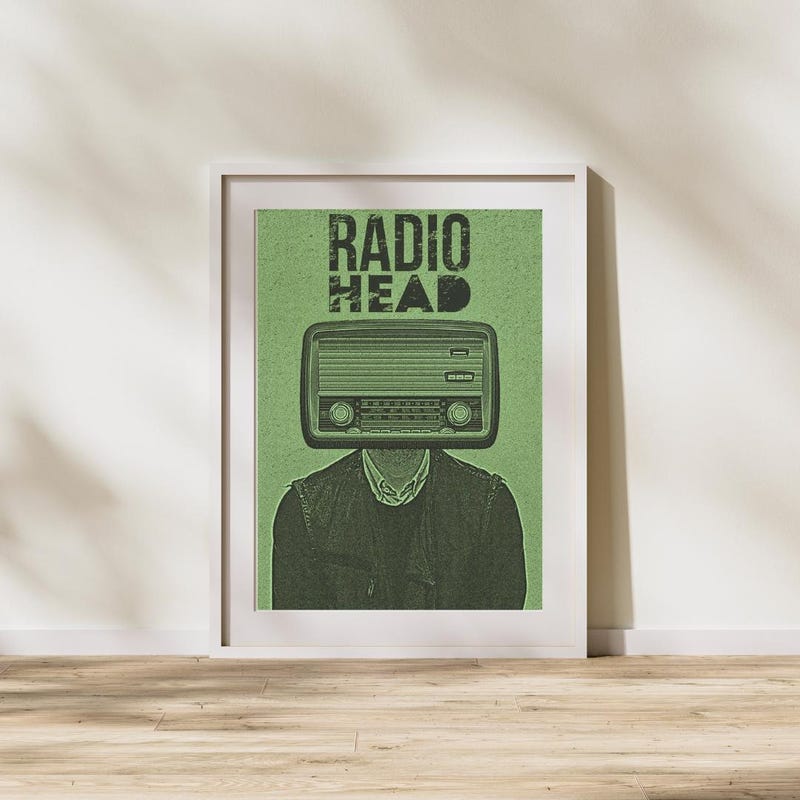 Radiohead Poster - Etsy