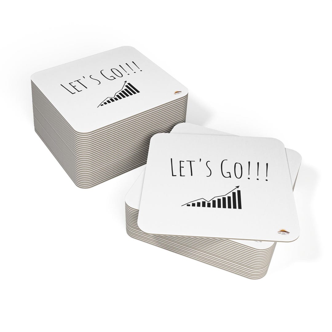 Motivational Office Coasters: Team Building Drink Mats, Employee Gift ...