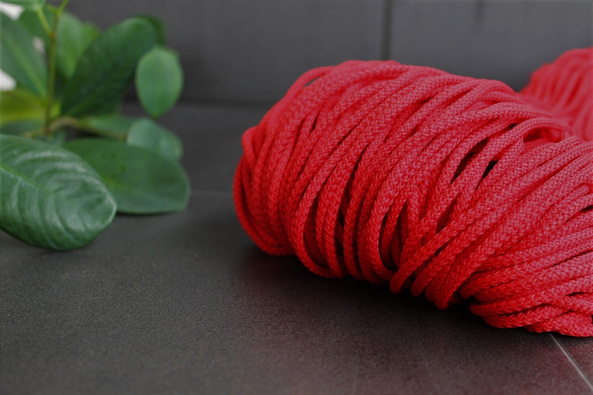 Cuerda Macrame 3 4 mm 200 metros Cable Macrame rojo | Etsy