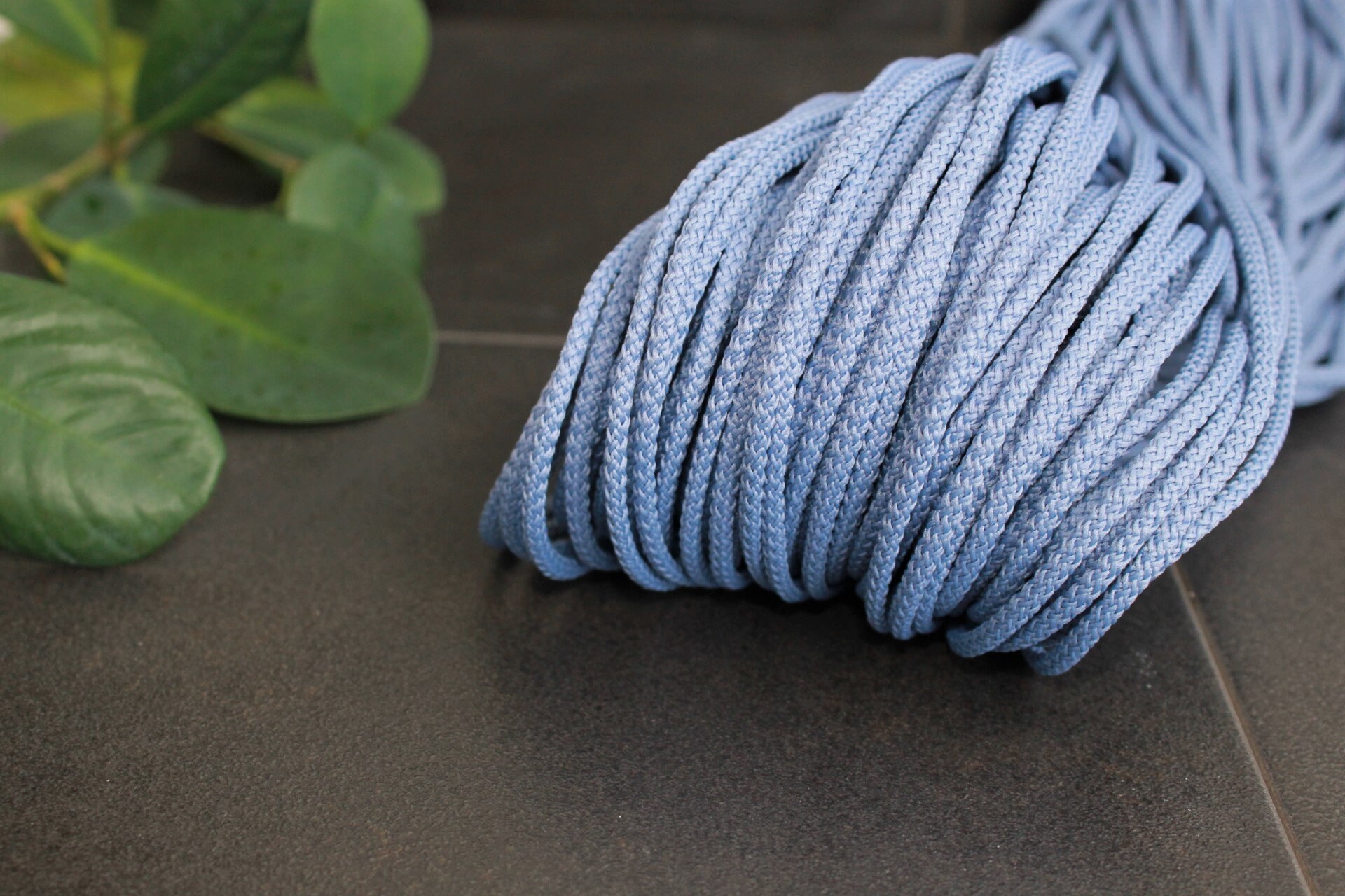 Macrame Rope 3 4 Mm 200 Metres Baby Blue Macrame Cord | Etsy