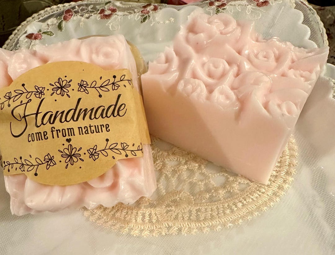 Peach Essence Hand Milled Soap 8 Oz Bar - Etsy