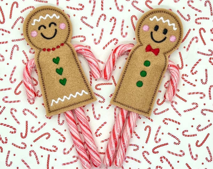 Reindeer Candy Cane Holder, Crochet Reindeer Candy Cane Holder, Crochet ...