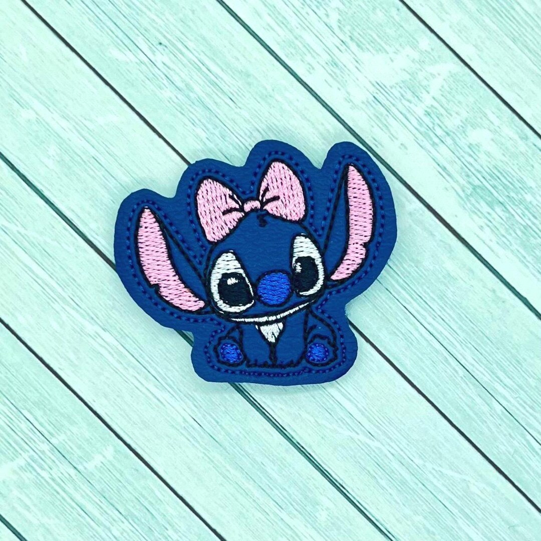 Baby Bow Blue Alien Felties/set of Two - Etsy