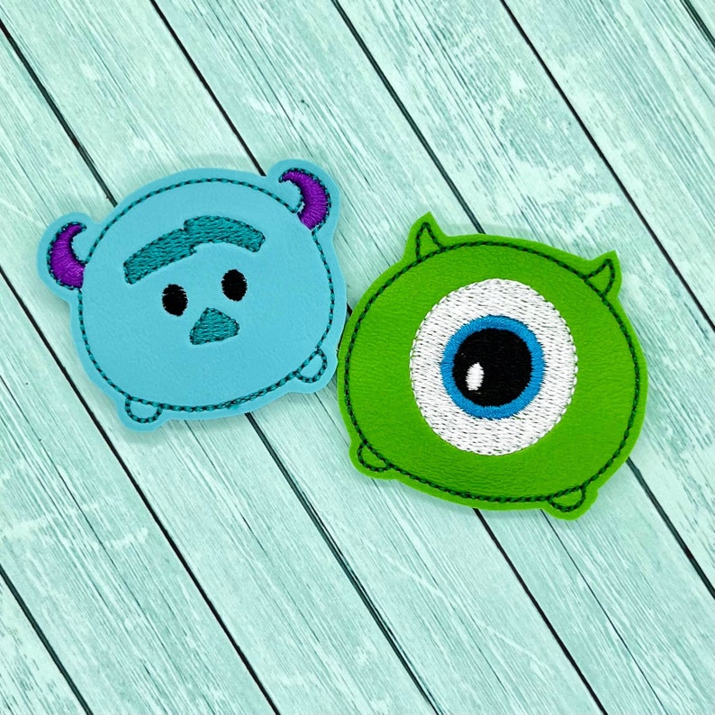 Movie Monster Felties/set of Two - Etsy