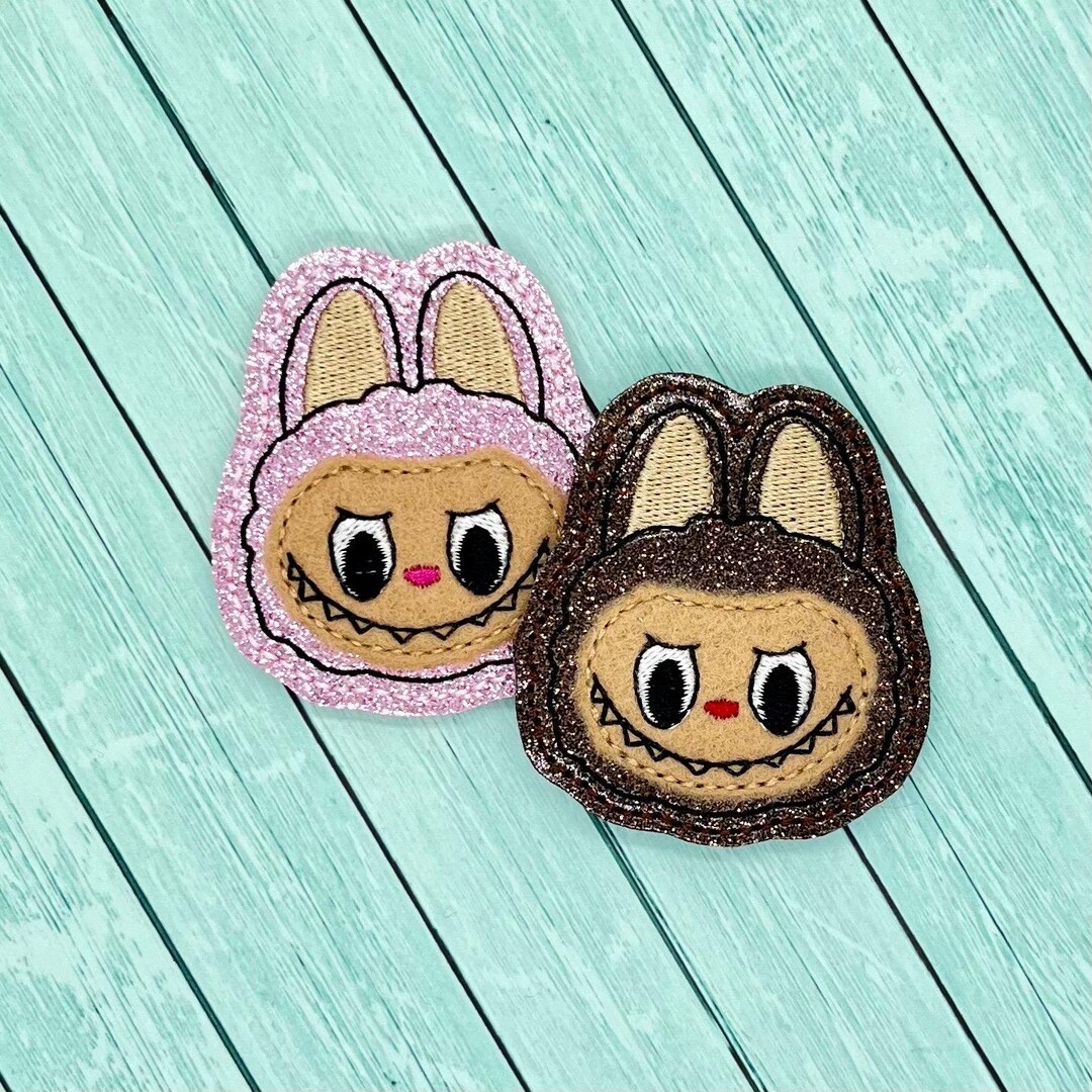 Fluffy Monster Felties/set of Two - Etsy