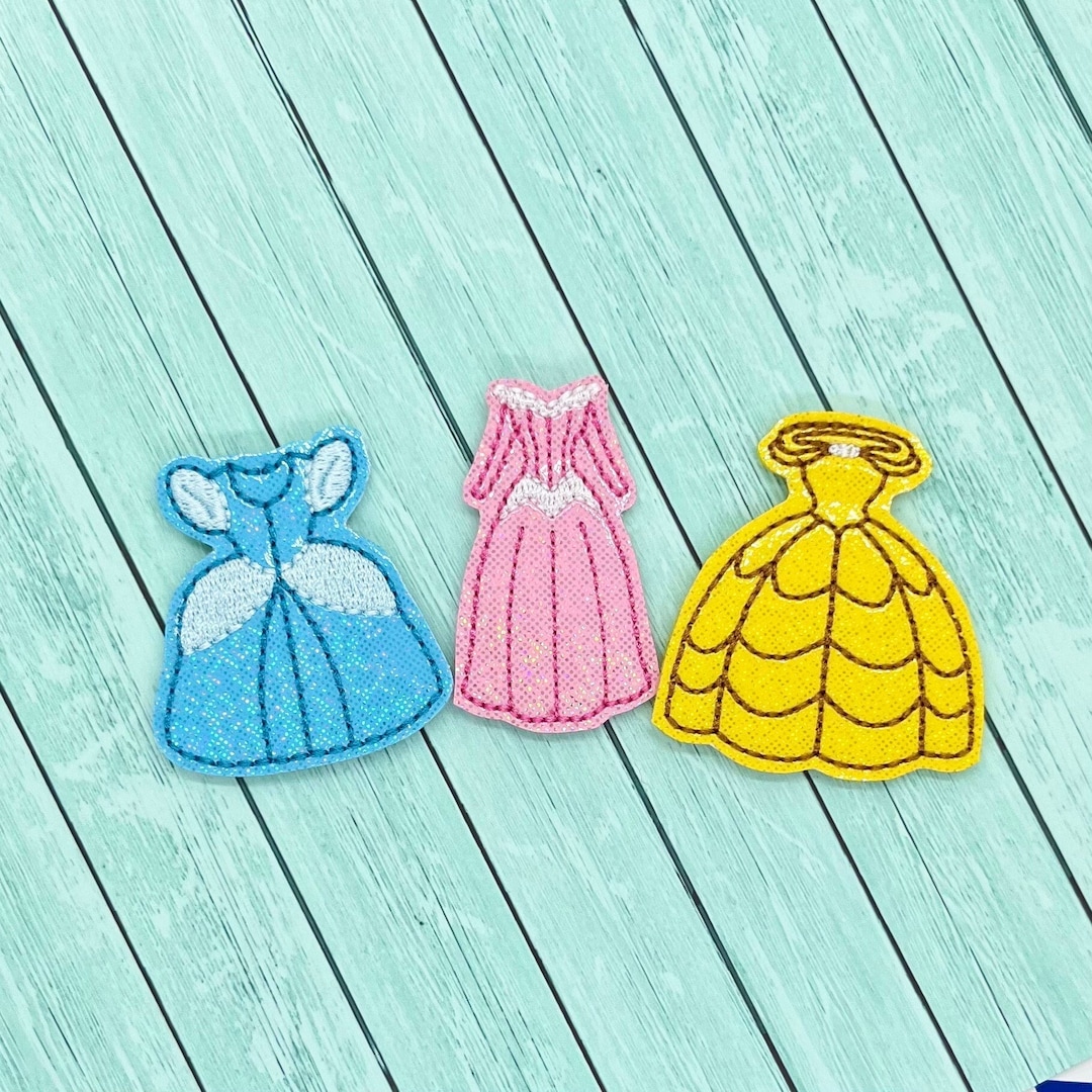 Princess Dress Felties/set of Two - Etsy