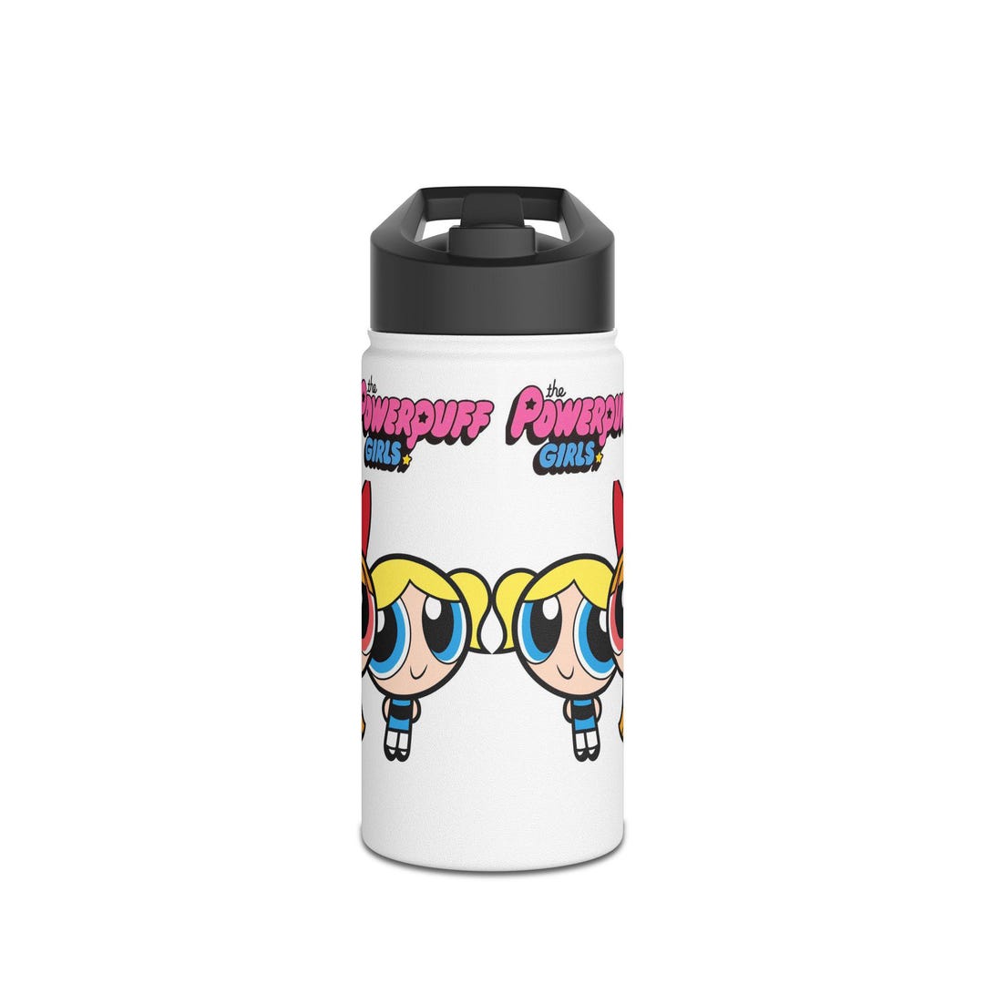 Powerpuff Girls Stainless Steel Water Bottle - Fun Hydration for Fans ...