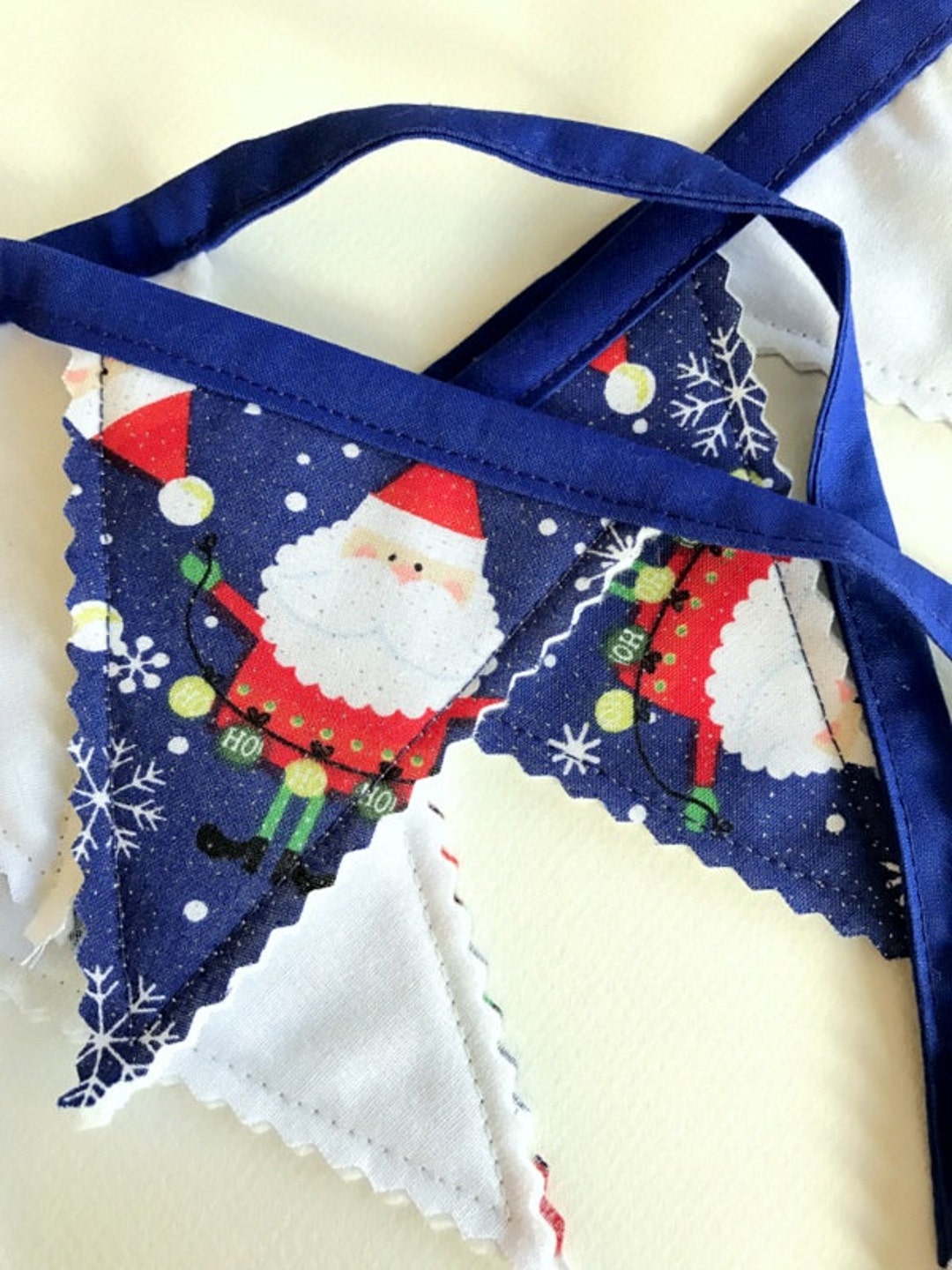 Christmas Bunting, Santa Garland, Santa Bunting, Christmas Garland ...