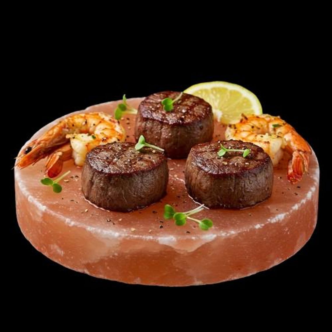 Himalayan Salt Cooking Block Plate Round | Natural Salt Block 8 Inch ...