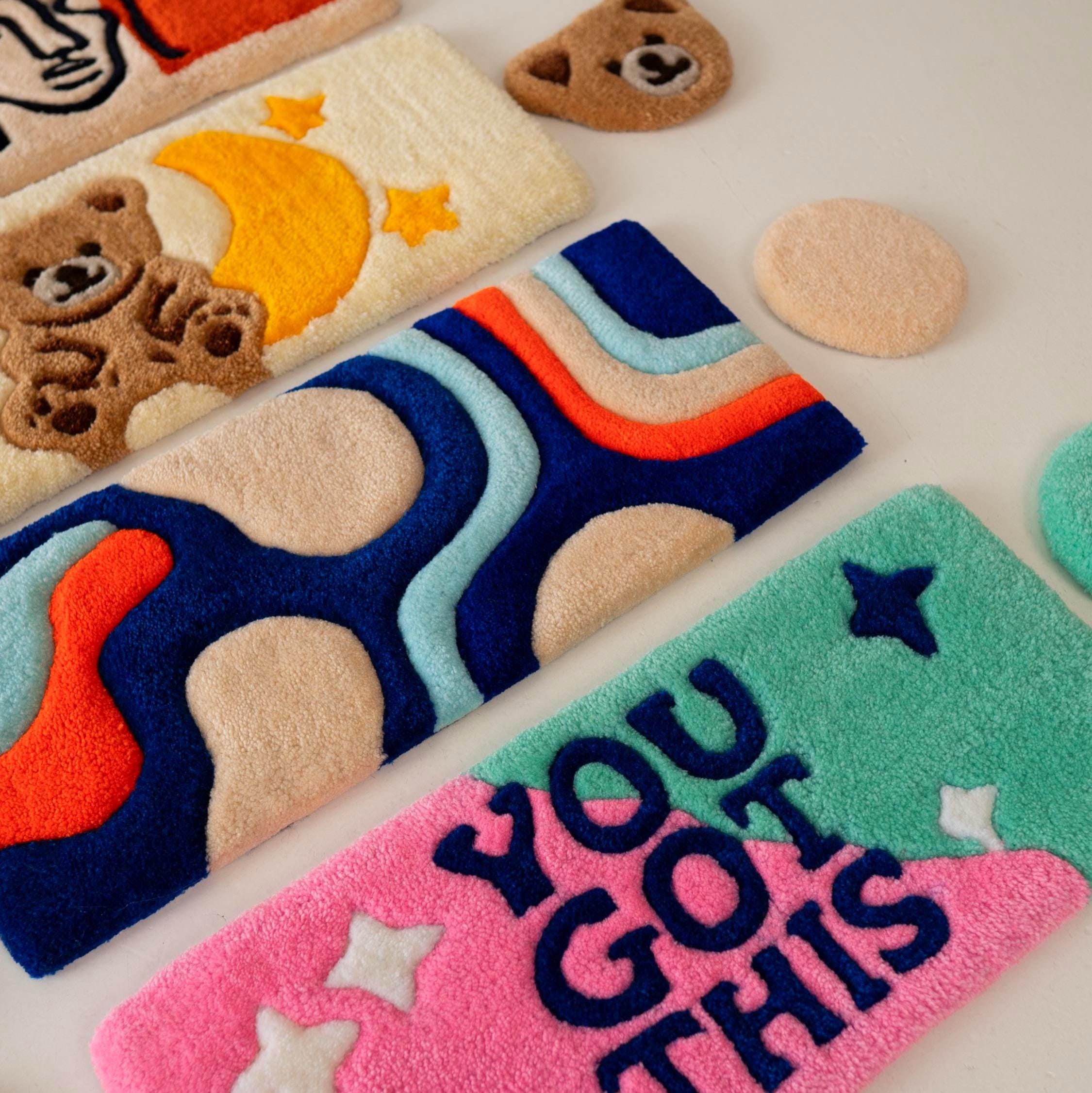 Buy 2 Keyboard Rugs — Get 1 FREE + FREE Fluffy Wrist Rest | Handmade ...