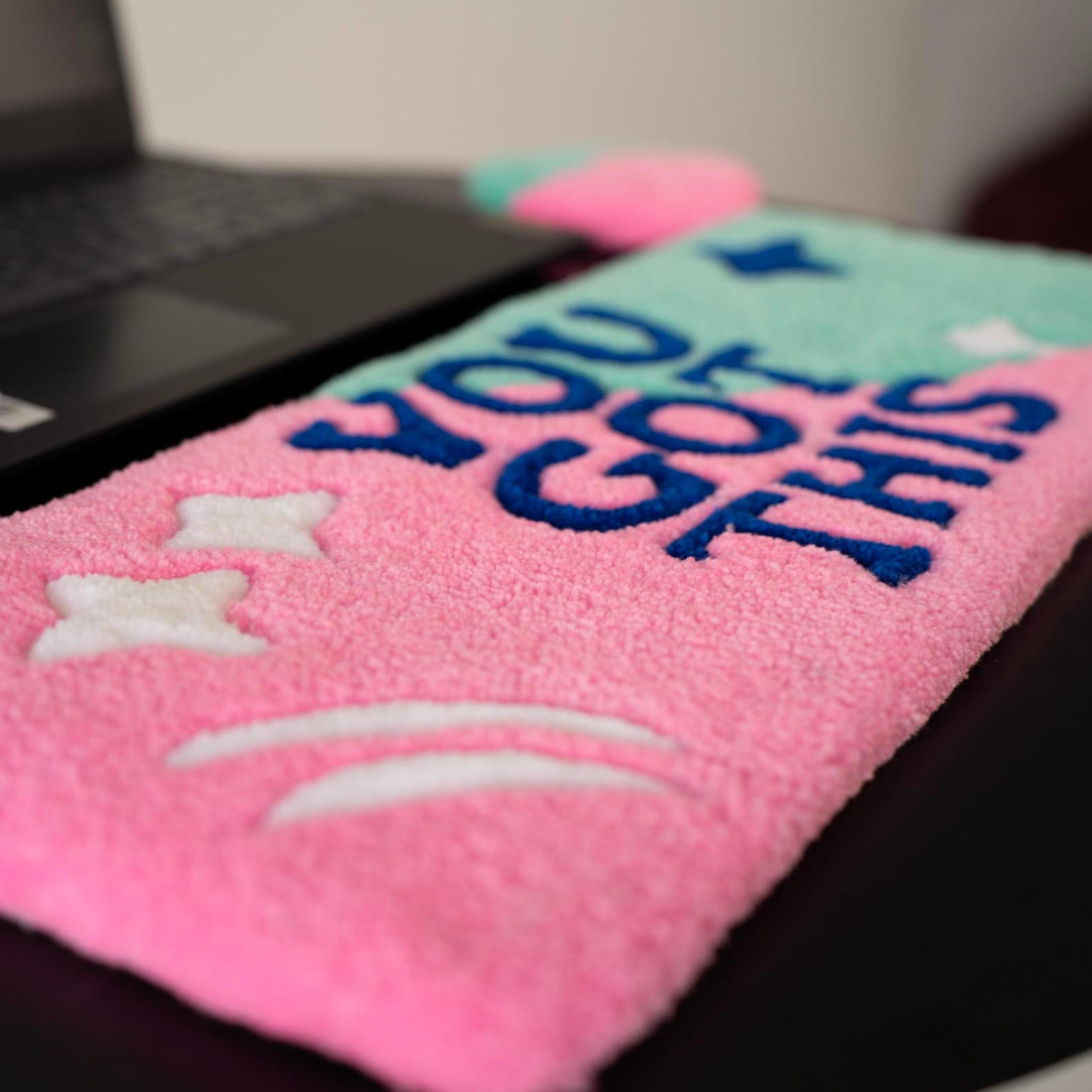 Buy 2 Keyboard Rugs — Get 1 FREE + FREE Fluffy Wrist Rest | Handmade ...