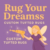 Cute Keyboard Rug for Cubicle Decor, Small Tufted Desk Mat, Wrist Rest ...