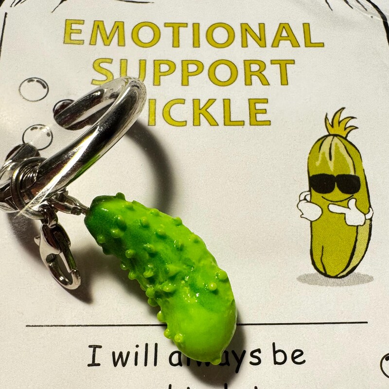 Emotional Support Pickle - Etsy