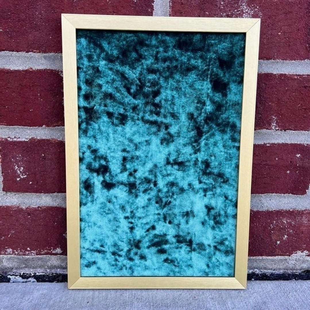 Solid Velvet Pinboard - Etsy