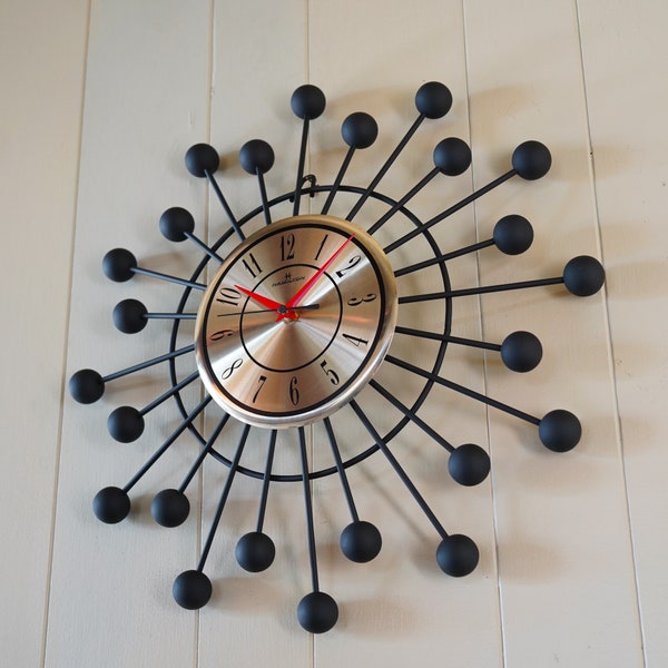 Atomic Starburst Clock - Etsy