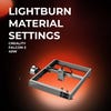 Longer RAY5 20W Lightburn Material Library | Tested Laser Cut Settings ...