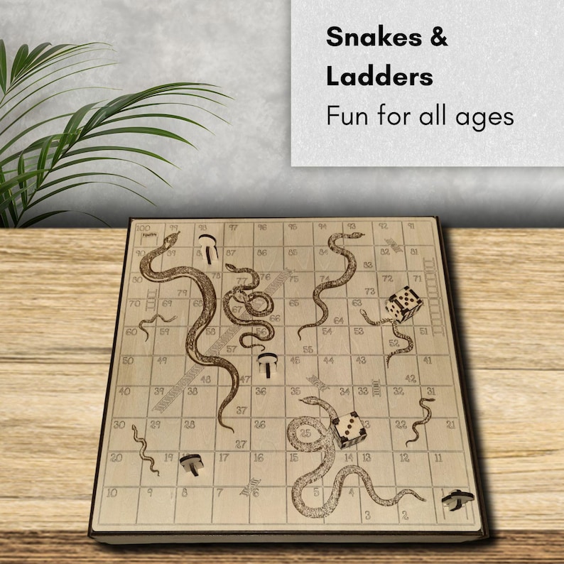 Board Game Template Laser Cut Files Storage Box Digital Download Four ...