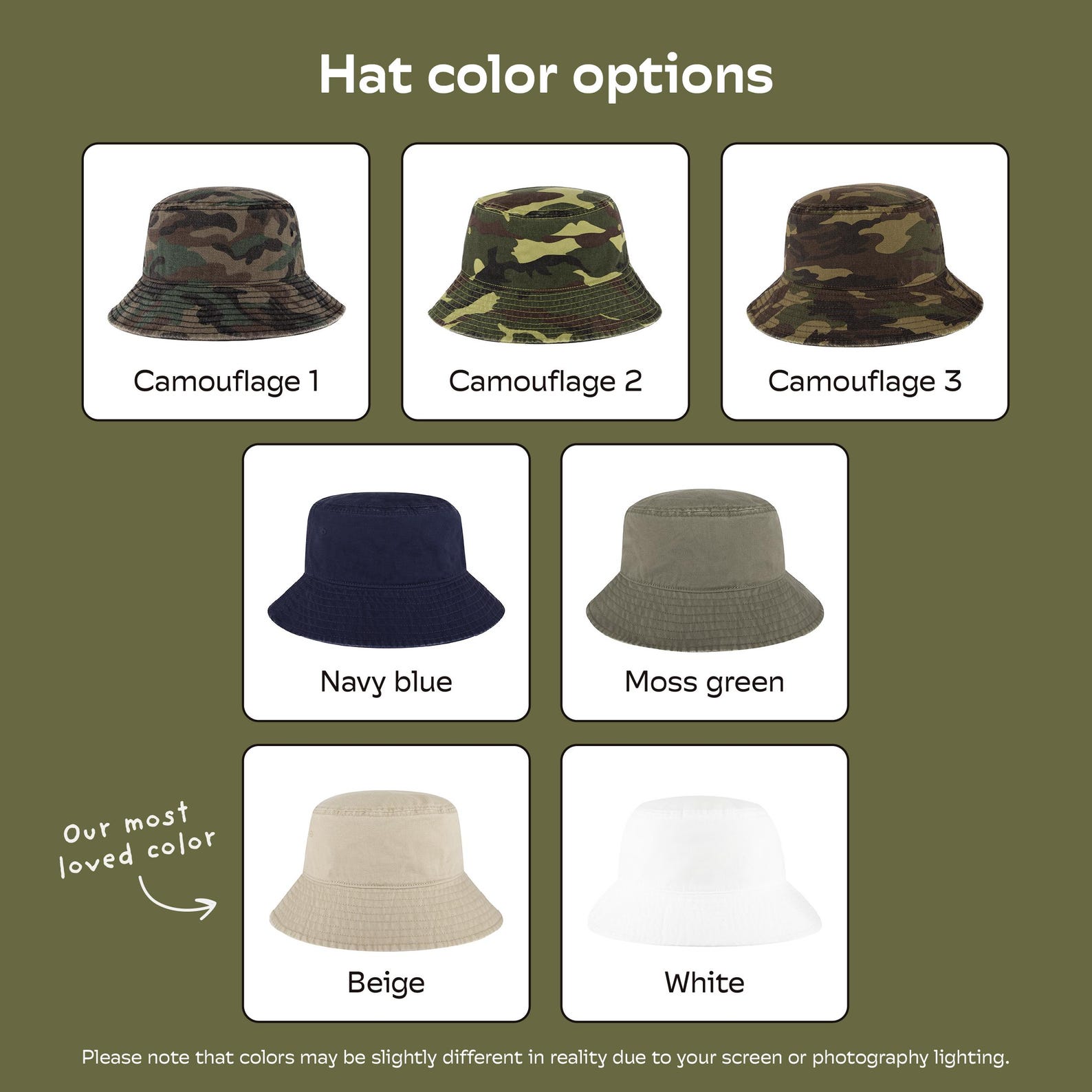 Custom Embroidered Bucket Hat: Personalized Text, Summer Beach Hat - Etsy