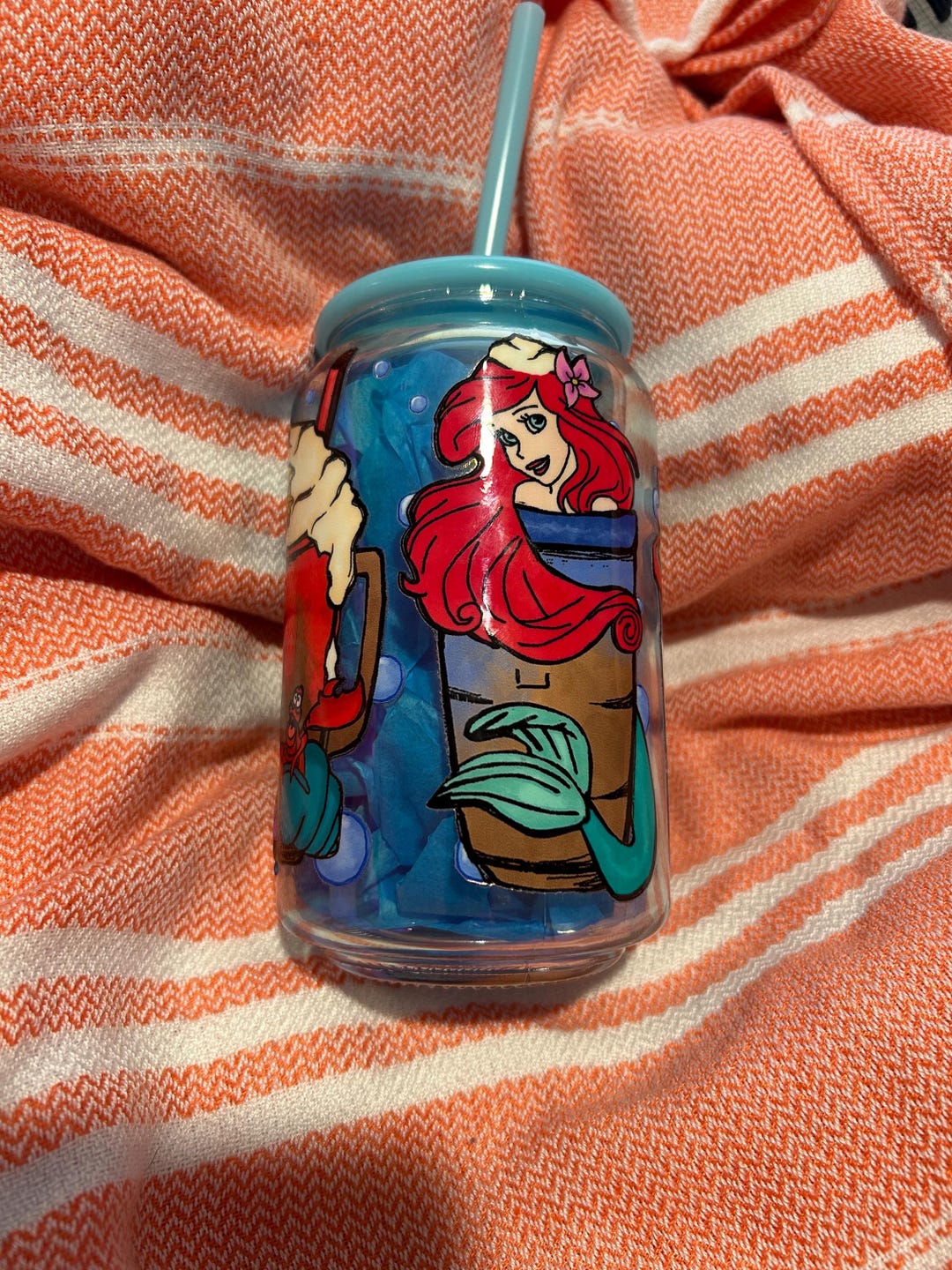Mermaid 16 Oz Libby Cup - Etsy