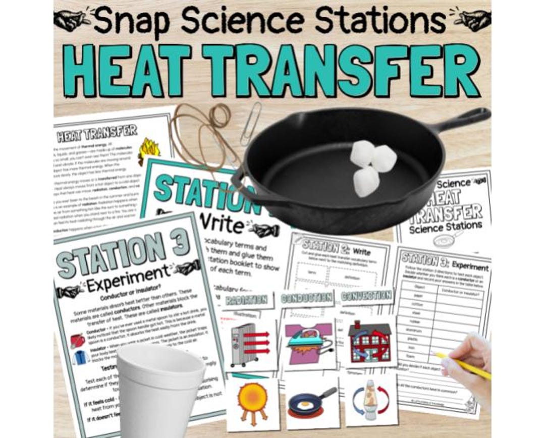 Heat Transfer Science Stations Thermal Energy Centers Experiment and ...