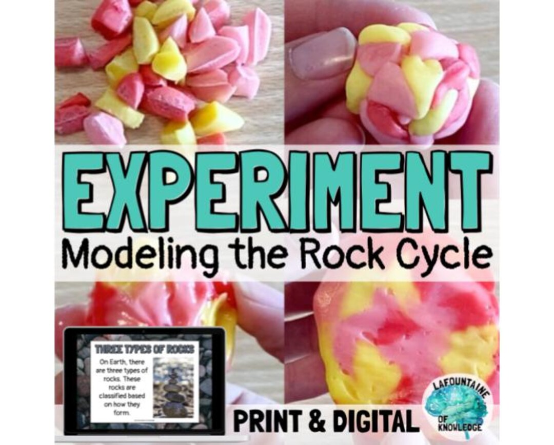 Modeling the Rock Cycle With Starburst Science Lab Experiment PRINT and ...