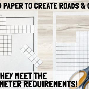 Area, Perimeter, and Volume Design a City Challenge Math Project Based ...