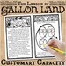 Gallon Land Customary Capacity Measurement Mnemonic Cups, Pints, Quarts ...