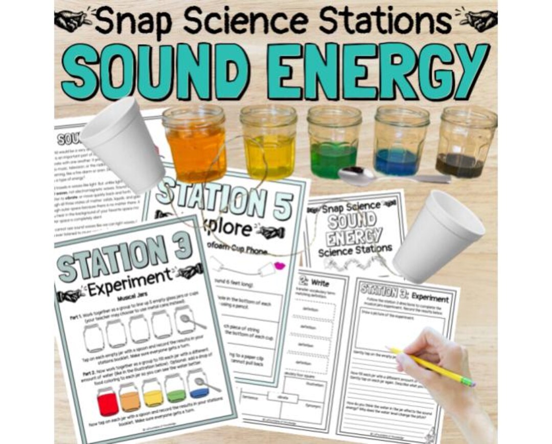 Sound Energy Science Stations With Two Sound Experiments - Etsy
