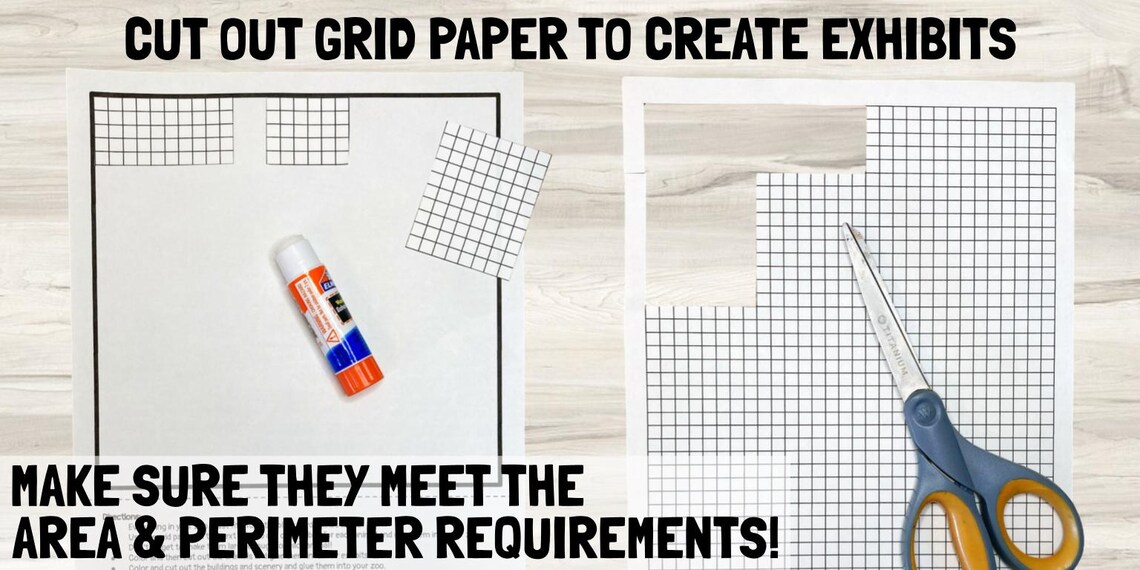 Area and Perimeter Design a Zoo Challenge Math Project Based Learning ...