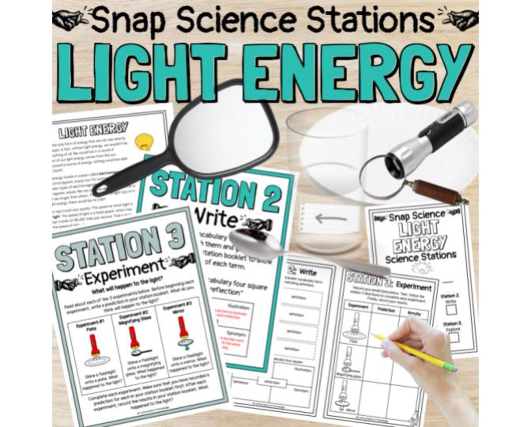 Light Energy Science Stations With Two Light Experiments - Etsy