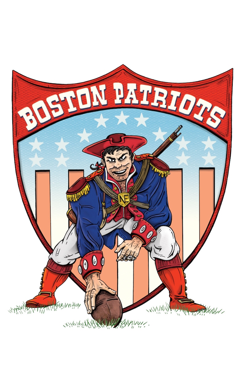 New England Patriots - Art Print - Etsy