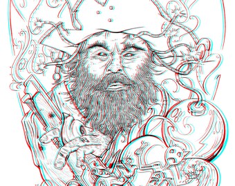 Blackbeard OFMD Cosplay Accessories Bundle 3D PRINT FILES - Etsy
