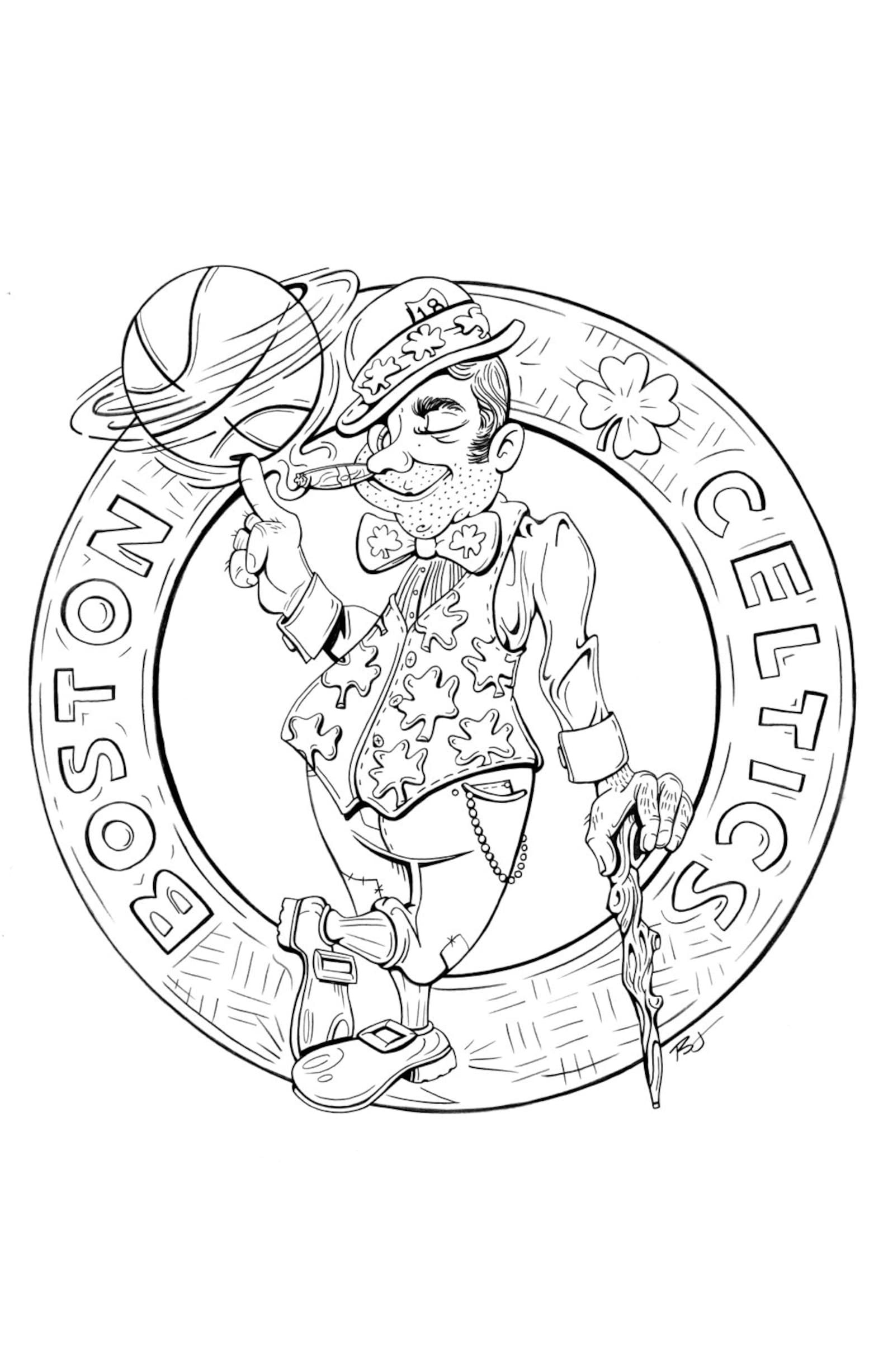 Lucky Leprechaun - Art Print - Etsy