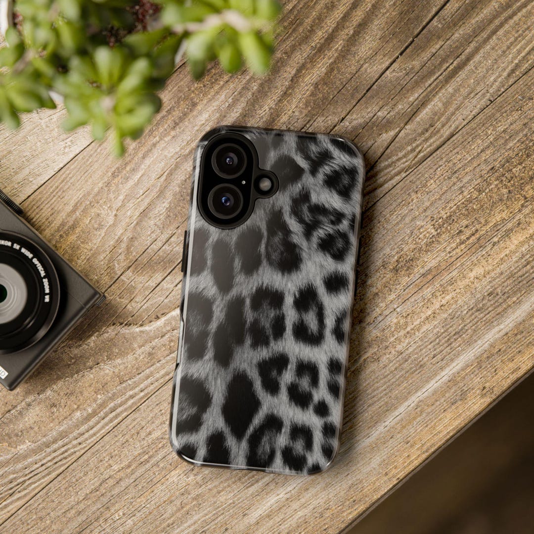 Faux Fur iPhone Case | Stylish Animal Print Cover | Unique Gift for ...