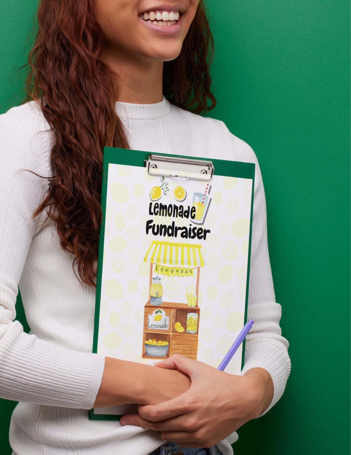 Printable Lemonade Stand Flyer, Canva Pro Template, Instant Download ...