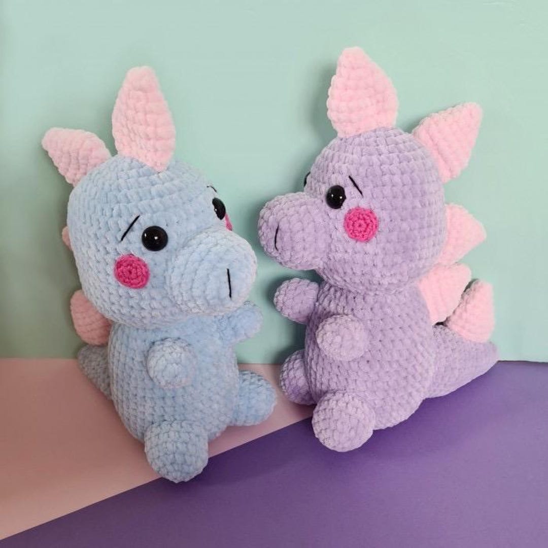 Dino Dylan Plush Toy - Etsy