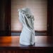 Veiled Virgin Mary Bust by Giovanni Strazza, White or Gold Statue for ...