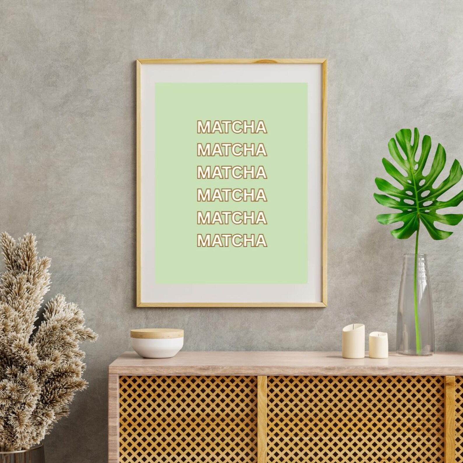 Matcha Wall Art, 3 Digital Photos, Instant Printable - Etsy