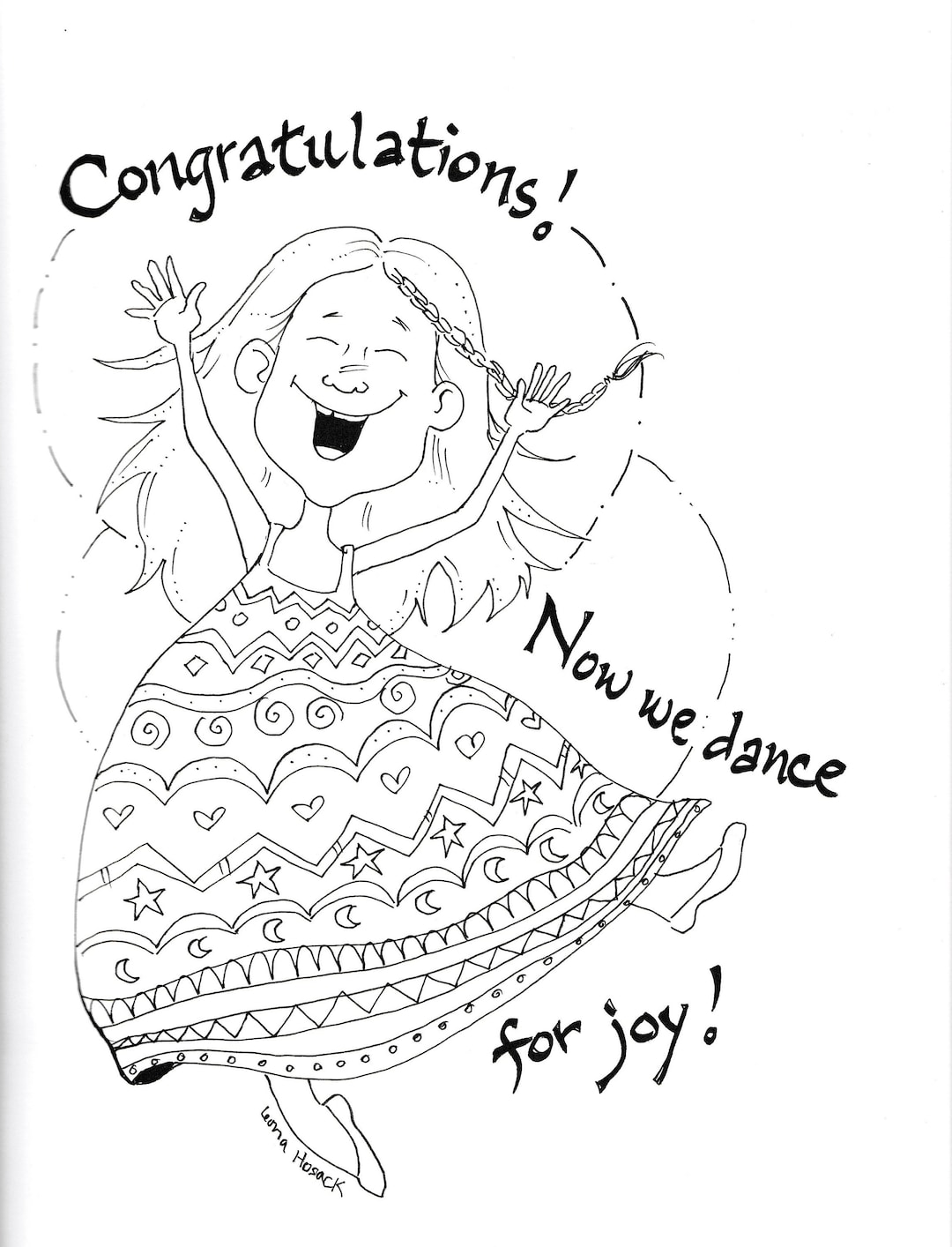 Instant Download/cheering Child Coloring Sheet - Etsy