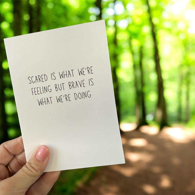 Scared is What We’re Feeling but Brave is What We’re Doing - Funny ...