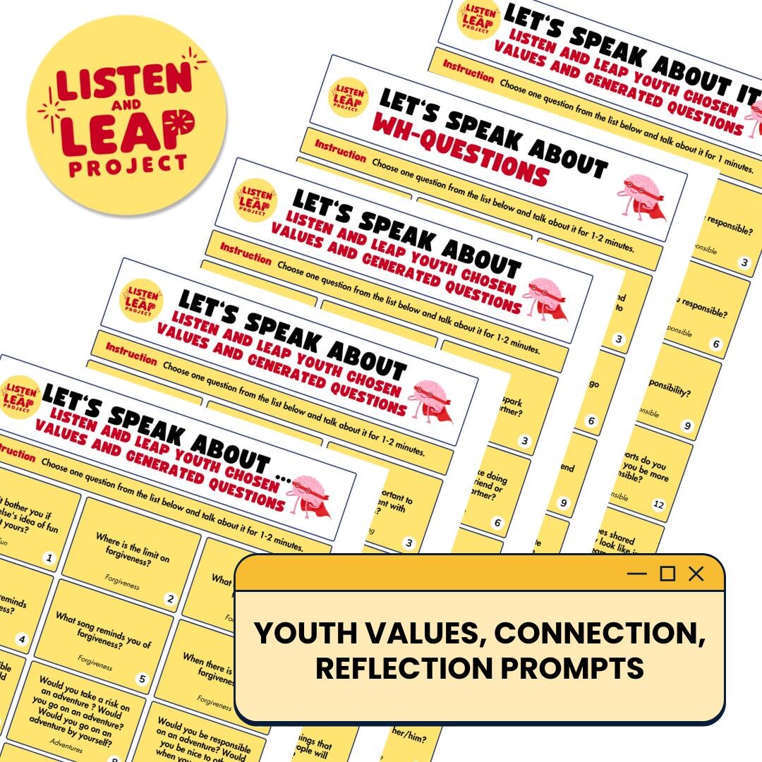 Youth Values, Connection, Reflection Prompts - the Educator’s Guide ...