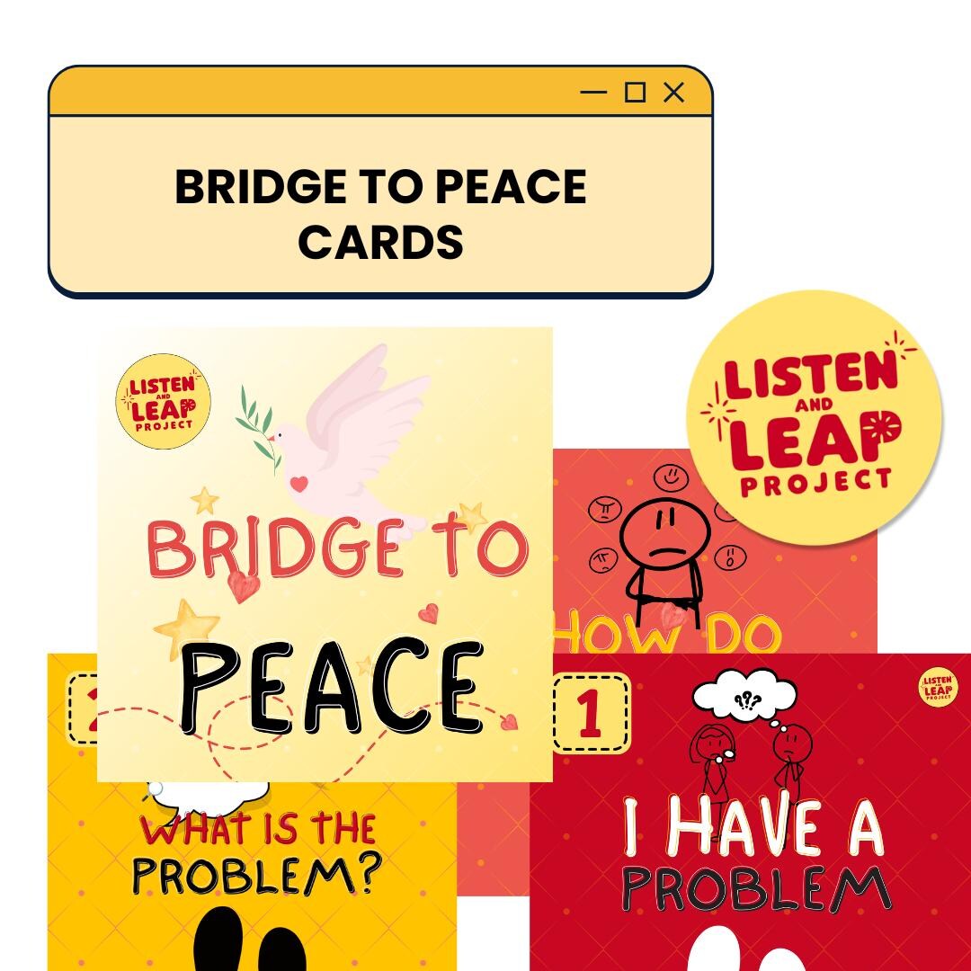 Bridge to Peace Cards | Restorative Practices Conflict Resolution Tool ...