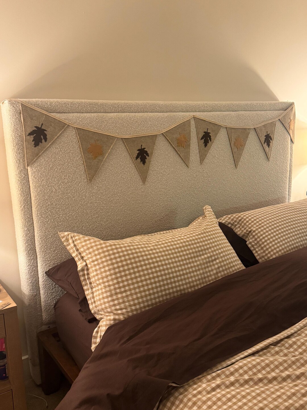 Fall Leaf Garland: Autumn Thanksgiving Banner - Etsy