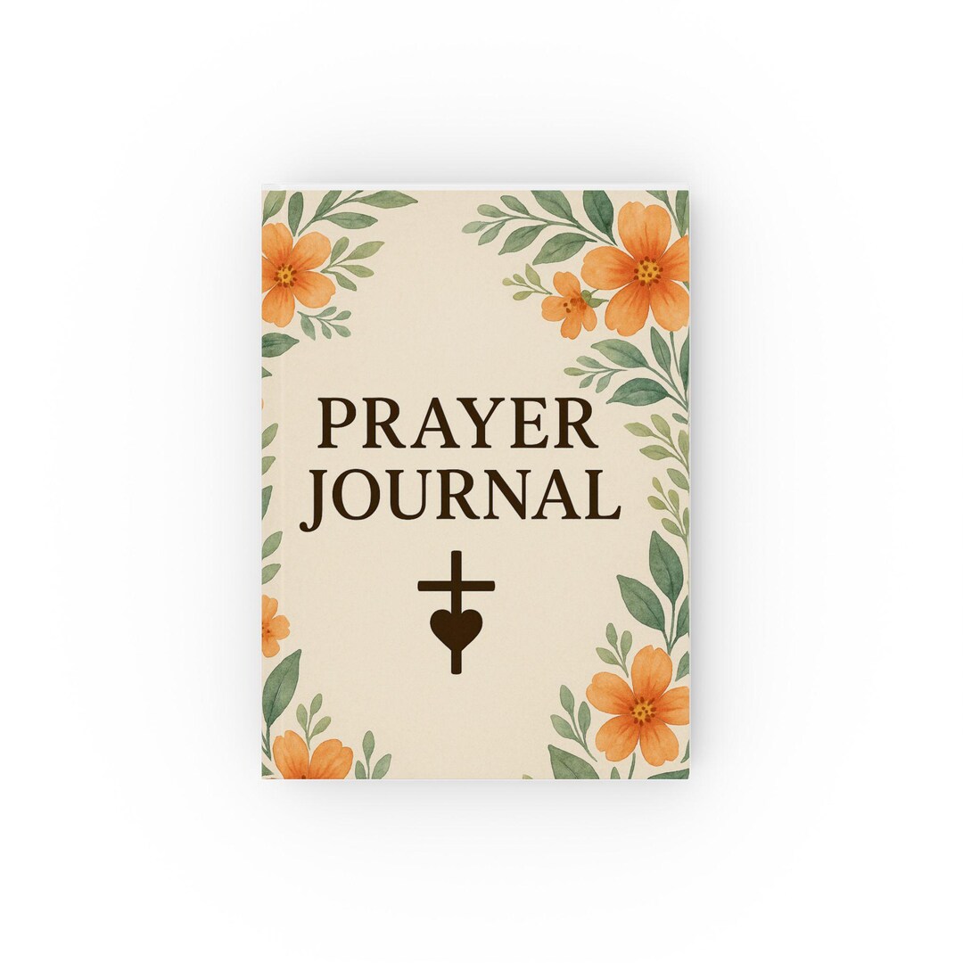 Faith Journal, Religious Notebook, Prayer Diary, Inspirational Journal ...