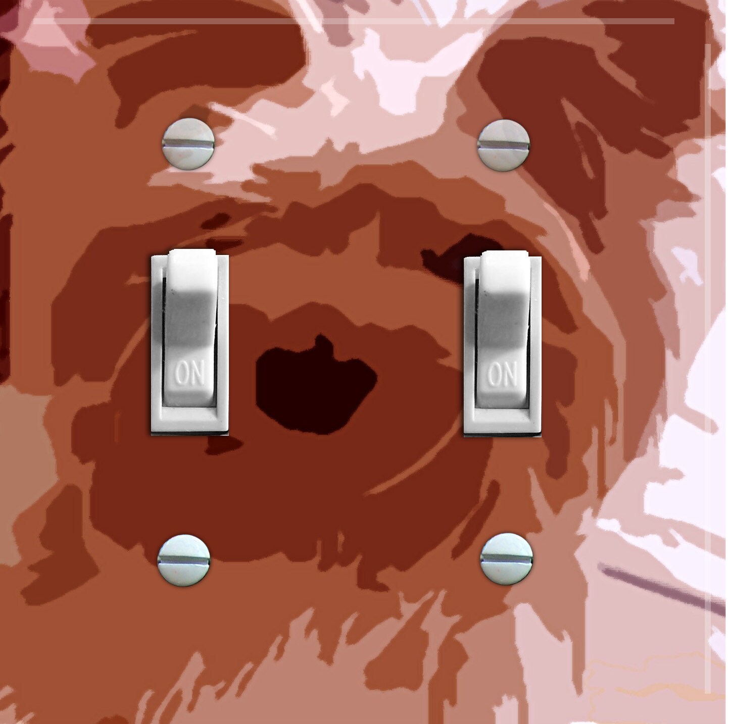 YORKIE Switch Plate single or Double - Etsy