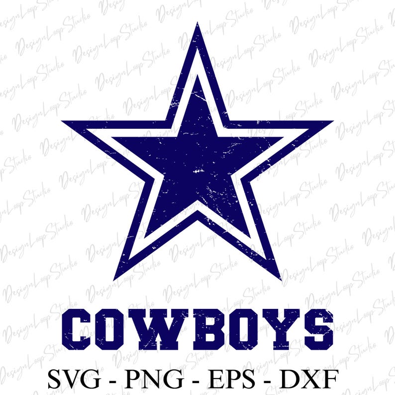 Cowboys Svg, Cowboys Stars Svg, Cowboys Cricut, Vector File, Leopard ...