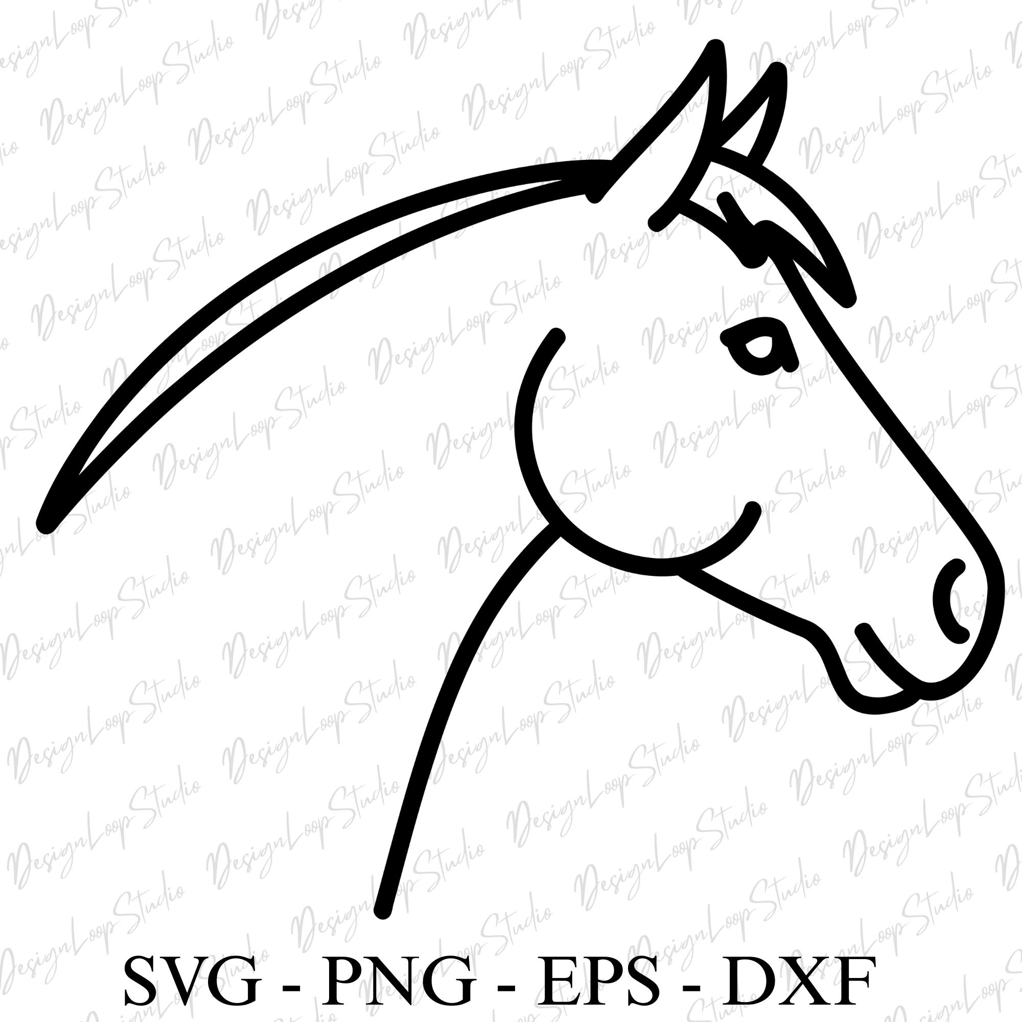 Horse Head Svg, Horse Svg, Horse Png, Stallion Svg, Horse Lover. Png ...