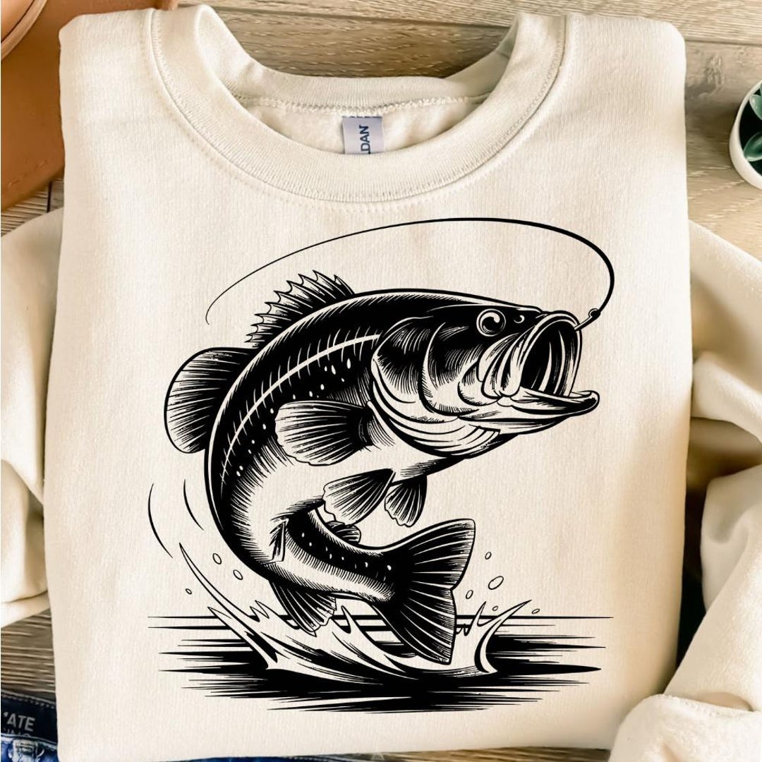 Fishing Png, Fish Hook Png, Fishing Shirt Png, Fisherman Png, Bass ...