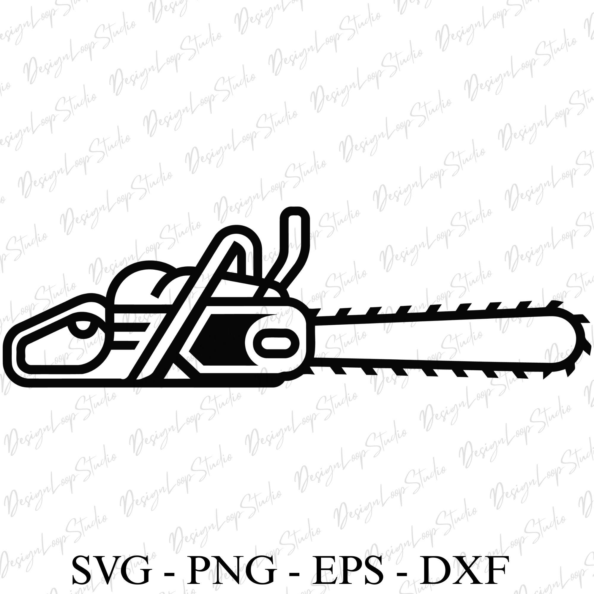 Chainsaw Svg, Png, Jpg, Digital Download, Logger Svg, Outdoors Trees ...